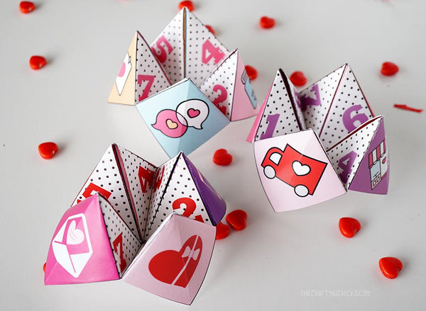 Valentine Cootie Catchers – Crafting Chicks Shoppe